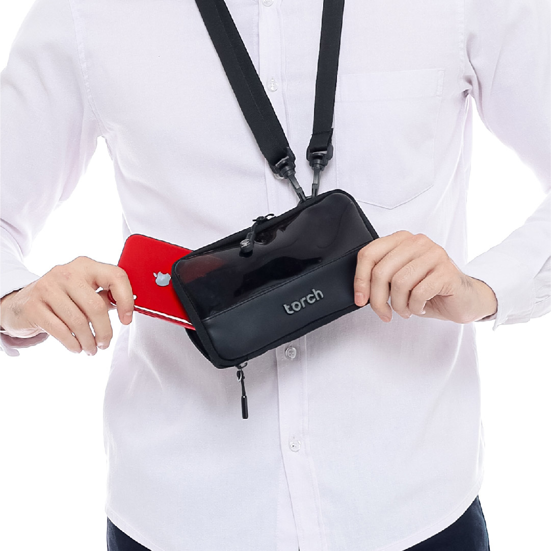 Jual TORCH Ritm 3 in 1 Neck Walet Sling Bag Clutch Dompet Kartu Tas HP ...