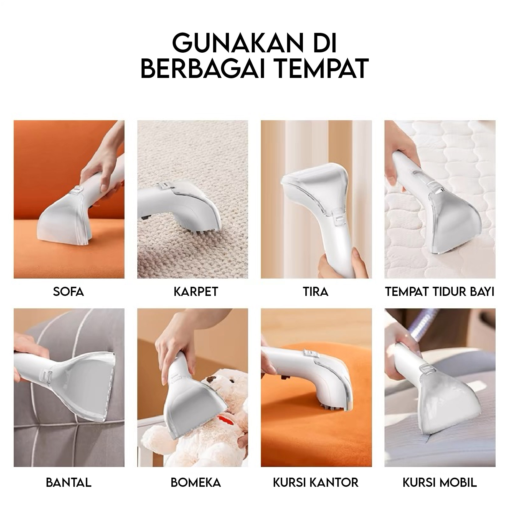 Jual Deerma BY200 Suction Vacuum Cleaner Penyedot Debu Fabric Cleaning ...