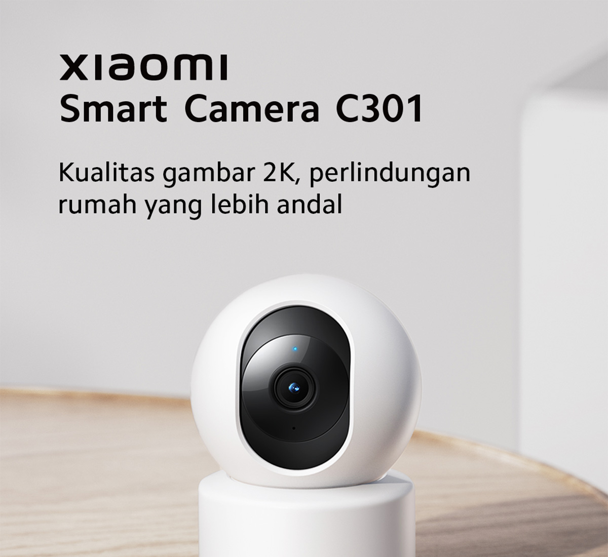 Jual Xiaomi Smart Camera C301| CCTV Indoor | 2K Ultra-clear HD | 3MP ...