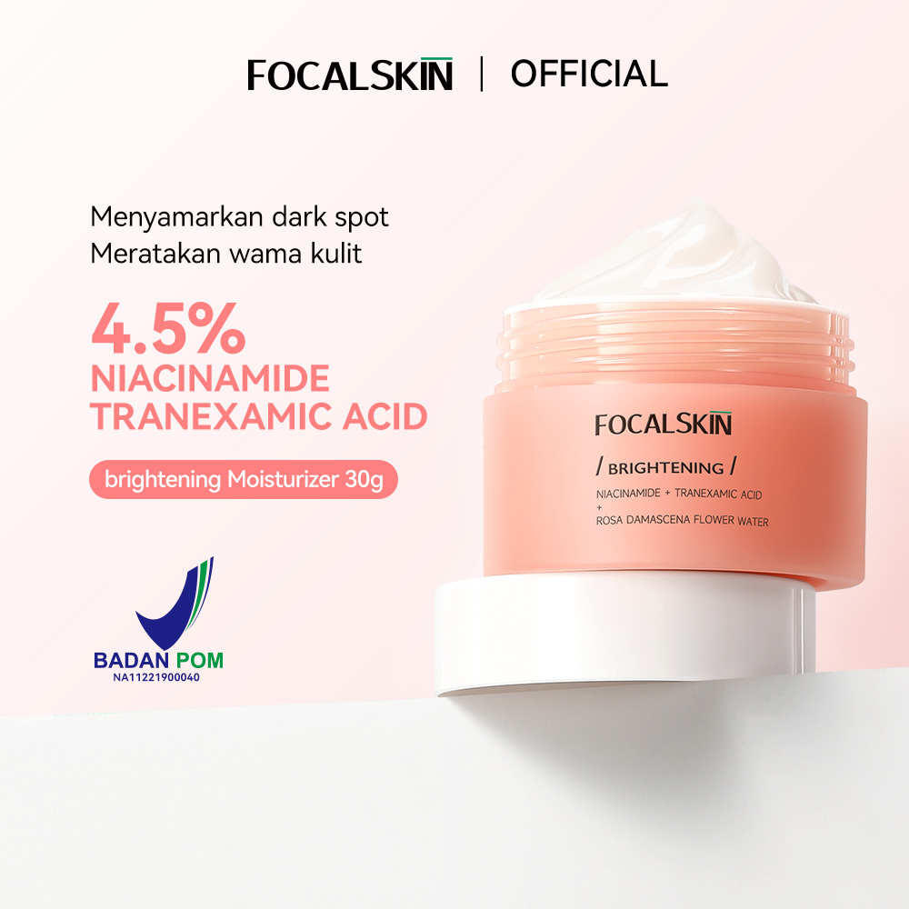 Jual FOCALSKIN DSM Niacinamide Moisturizer Brightening Cream Glow And ...
