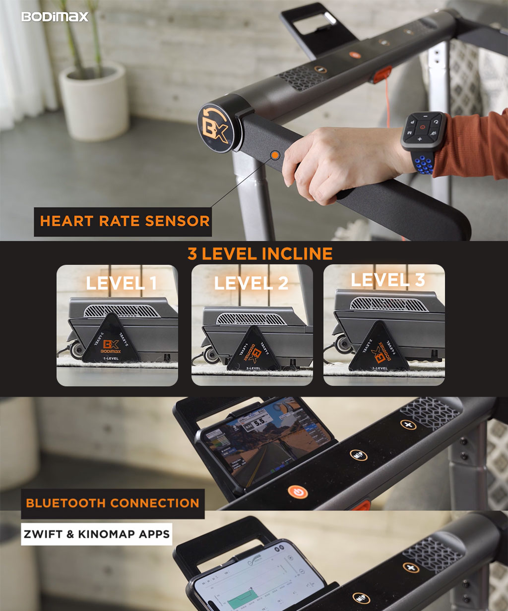 Jual BODIMAX DUAL PAD / Treadmill Dual Pad with Incline | Shopee Indonesia