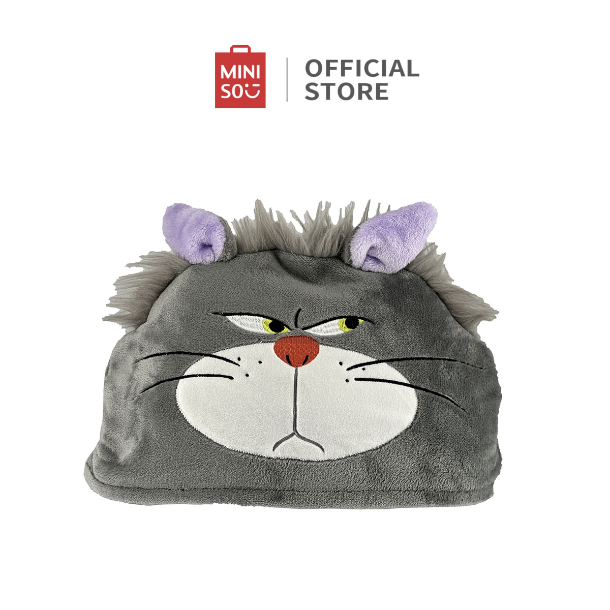 Jual Miniso x Disney Winnie The Pooh Cat Selimut Berkerudung Hooded ...