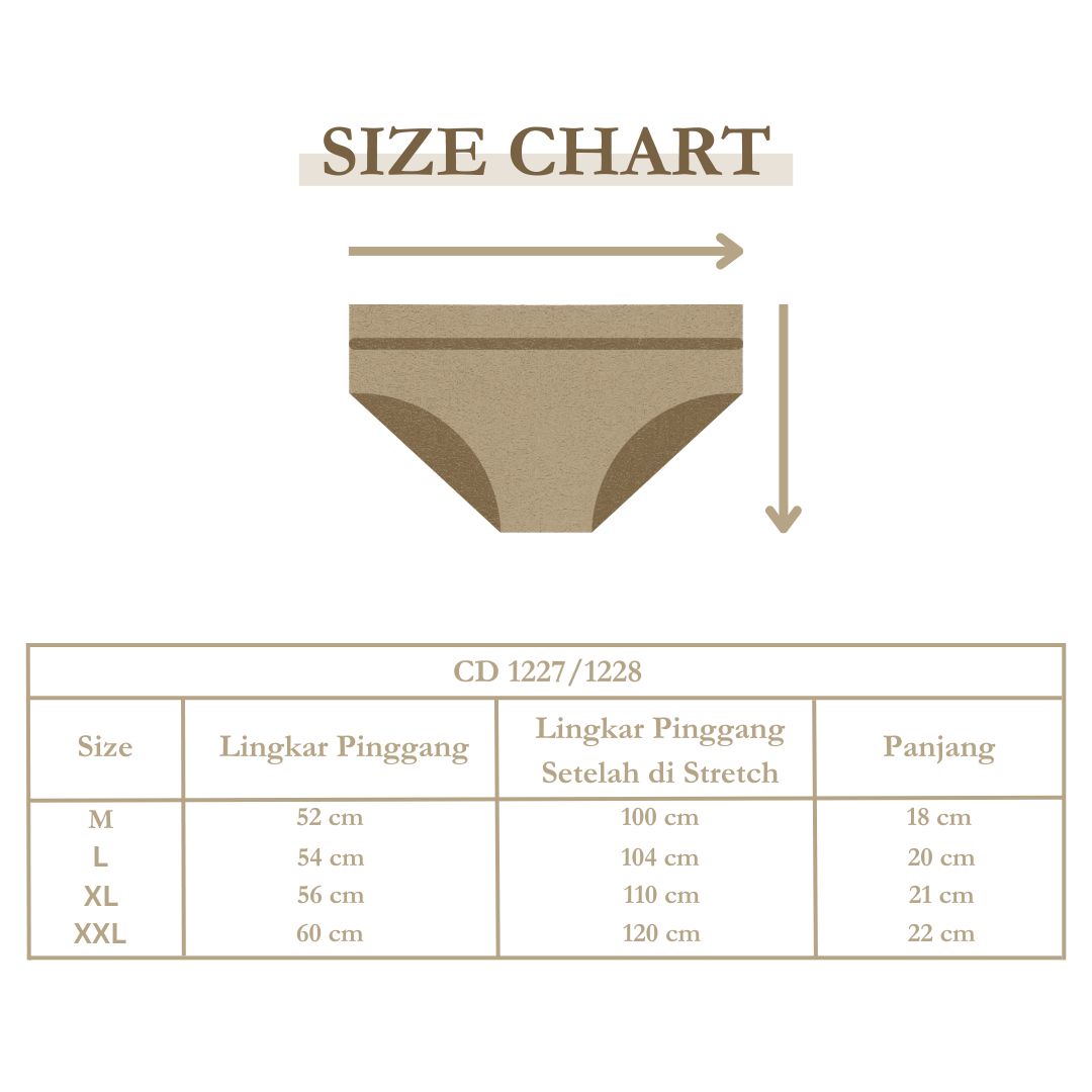 Jual TALLY CD 1227/1228 Celana Dalam Wanita Bahan Katun Fit to L-XXL Lembut dan Nyaman | Shopee ...