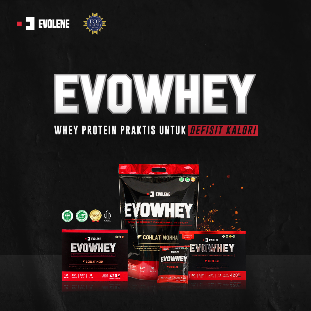 Jual Evolene - Evowhey Protein Sachet 35gr - Suplemen Fitness ...