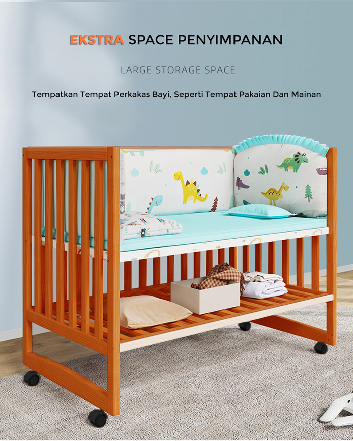 Jual box bayi / tempat tidur bayi / tempat tidur anak / ranjang bayi ...