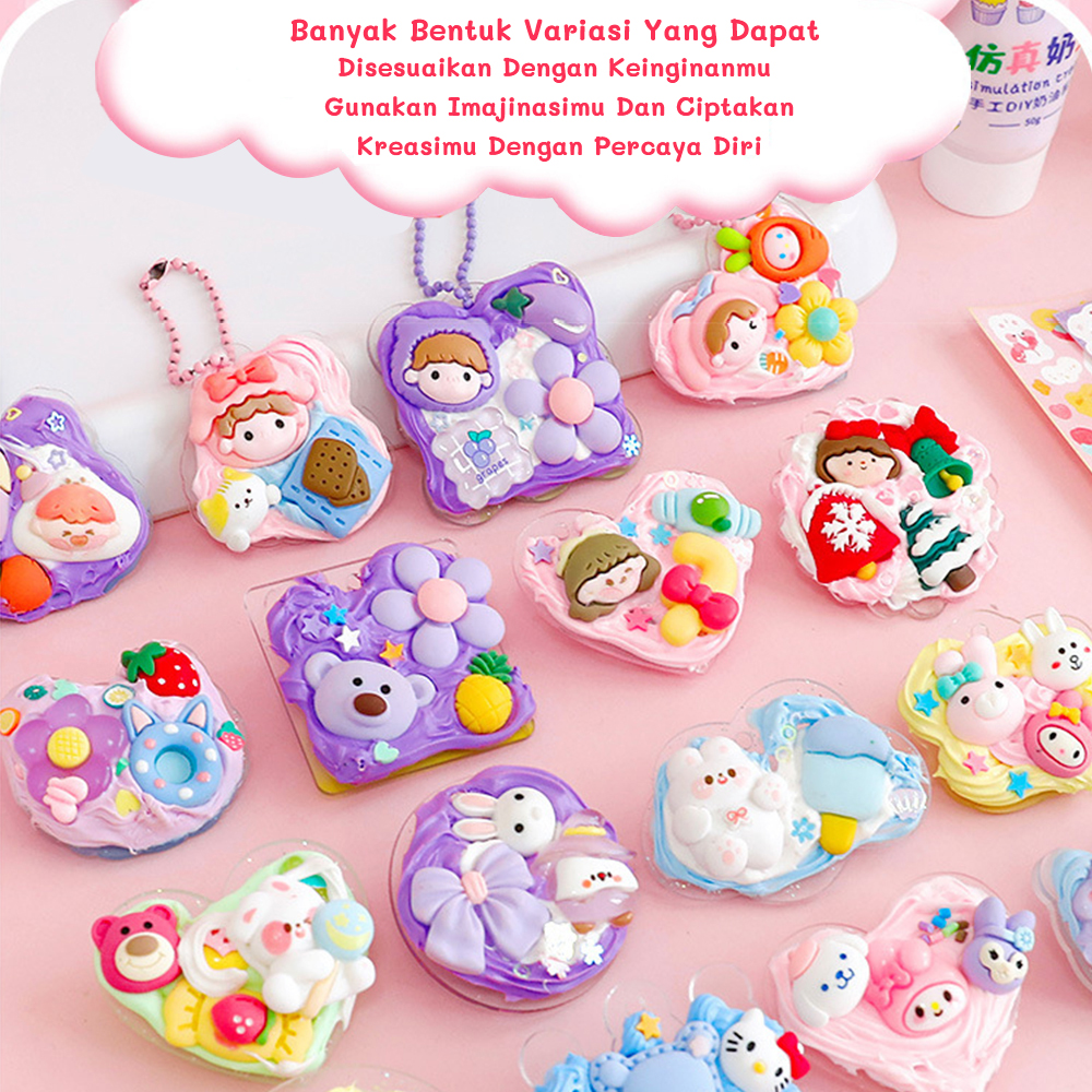 Jual Tatajoy [Upgrade] DIY Guka Set DIY Gantungan Kunci Akrilik Set DIY ...