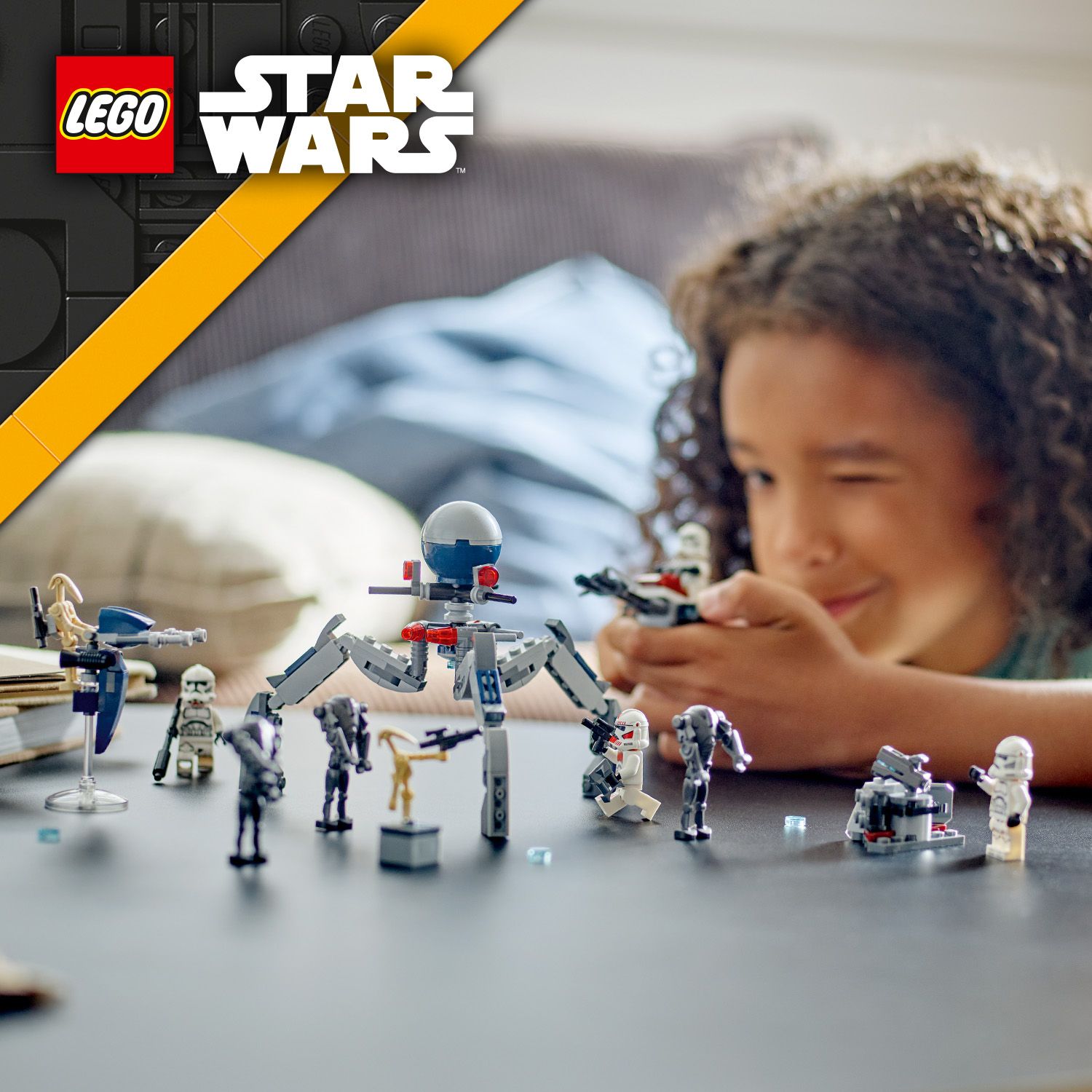 Jual LEGO Star Wars 75372 Clone Trooper & Battle Droid Battle Pack ...