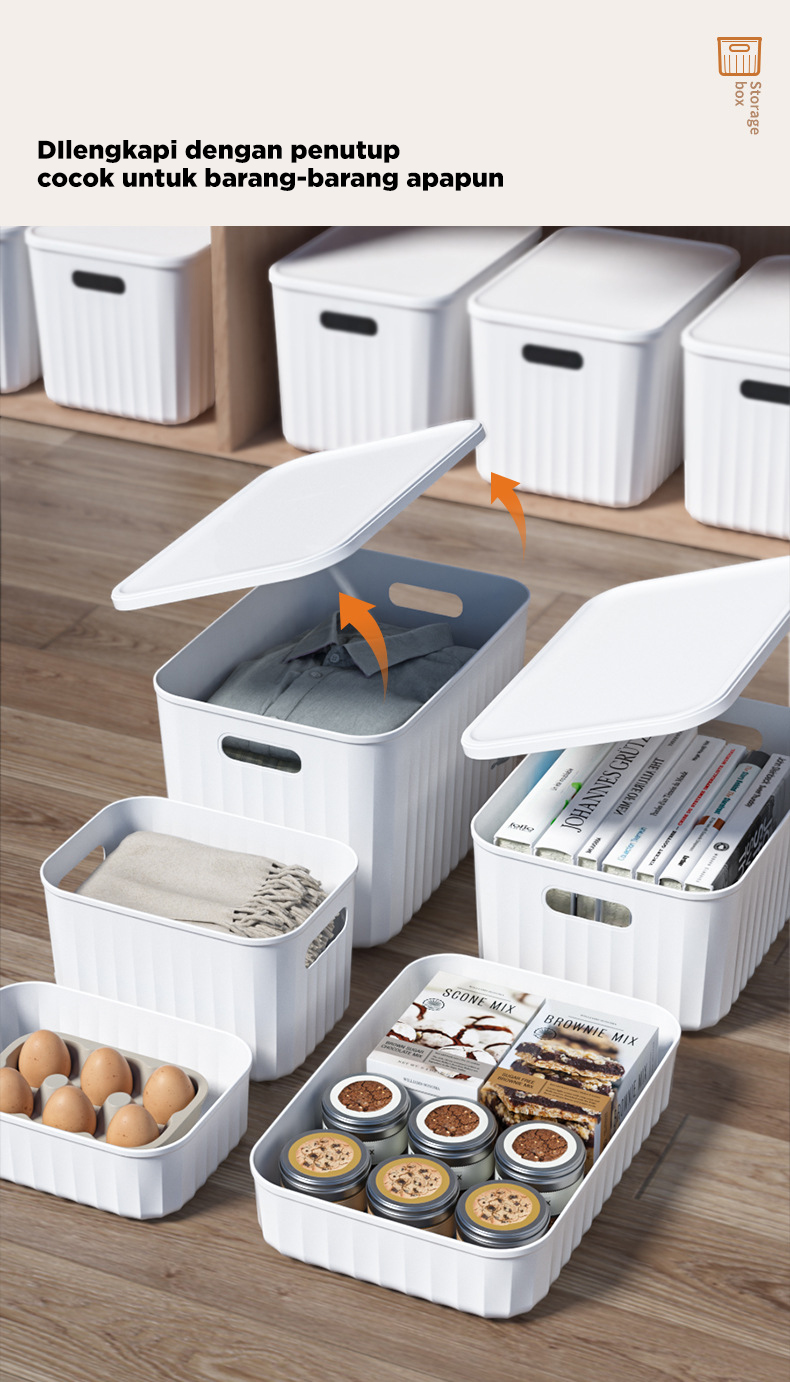 Jual 【MADE IN INDONESIA】Megam Container Box Penyimpanan Serbaguna Kotak ...