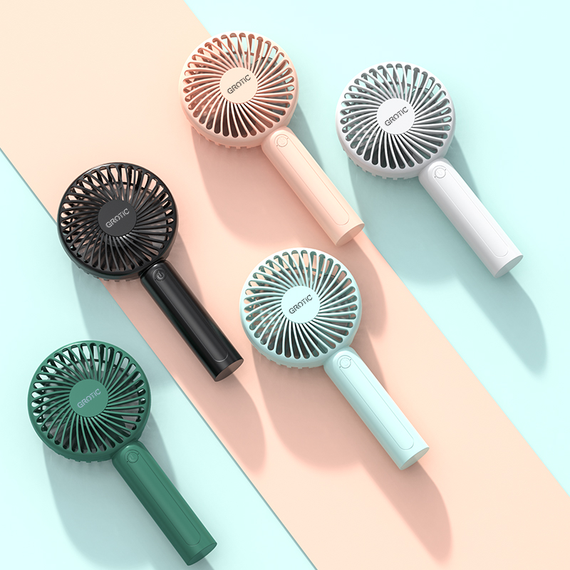 Jual GROTIC Kipas Angin Mini Portable Rechargeable Fan 3-Speed ...