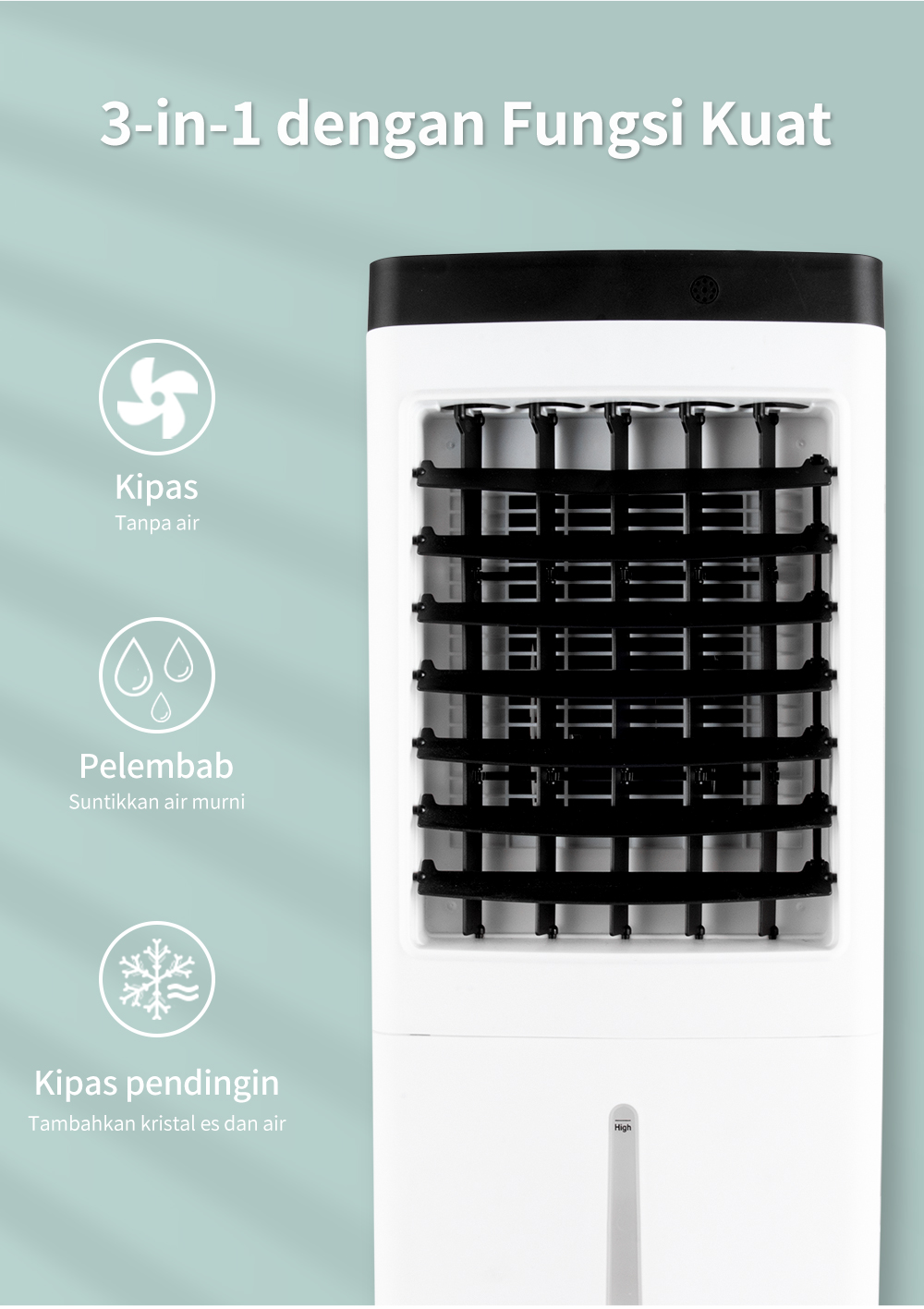 Jual Simplus Kipas Angin Pendingin Tangki Besar 24L Timer 12 Jam ...