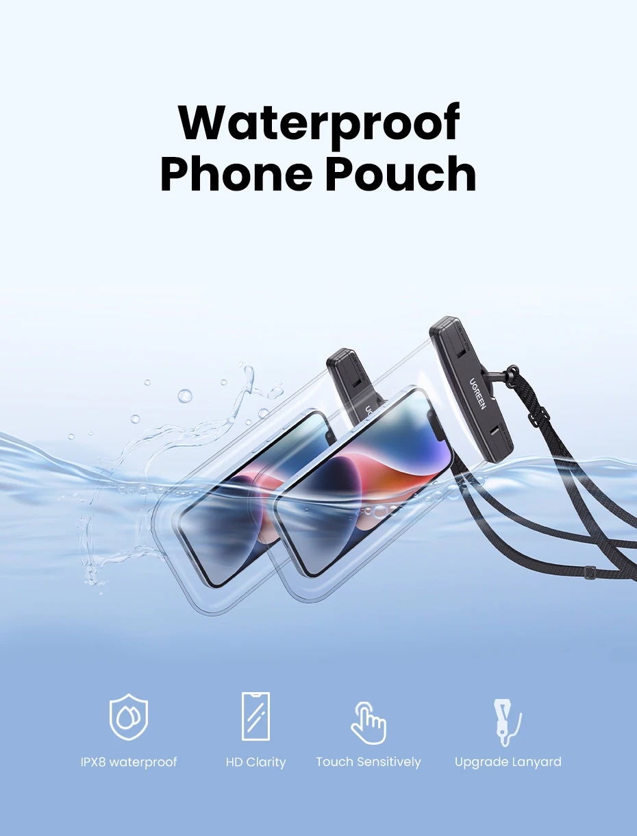 Jual UGREEN Waterproof Case HP Sarung Pelindung HP Anti Air Multifungsi ...