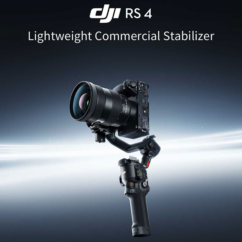 Jual DJI RS 4 - Gimbal Stabilizer | 2nd-Gen Native Vertical Shooting ...