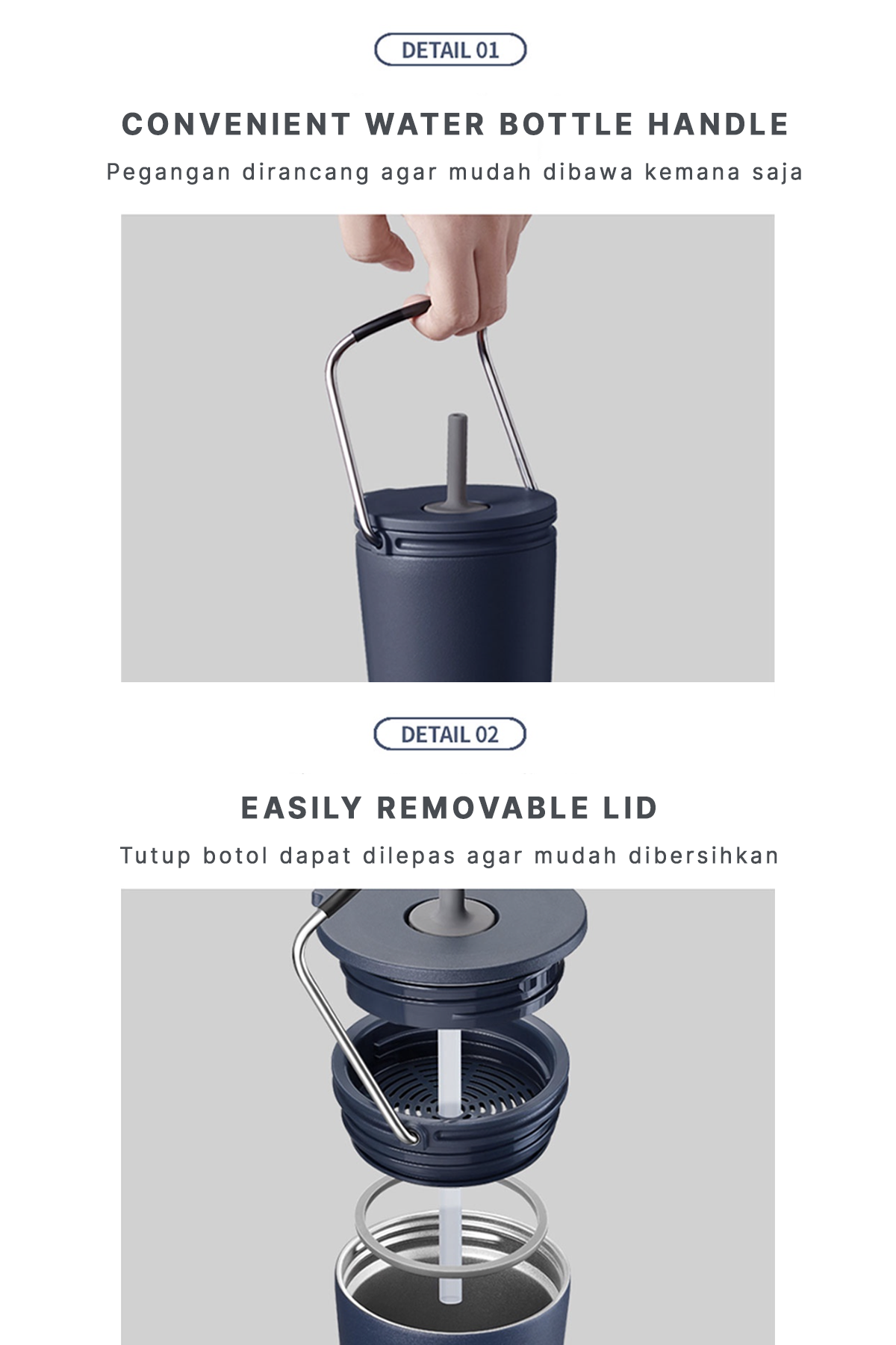 Jual LocknLock Bucket Tumbler Straw 540ml - LHC4268 | Shopee Indonesia