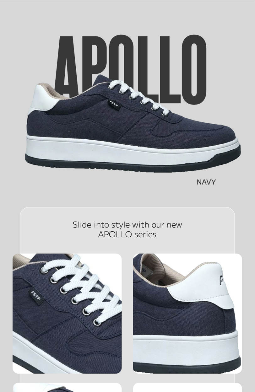 Jual Footstep Footwear Sepatu Pria Sneakers Apollo Navy Original Shoes ...