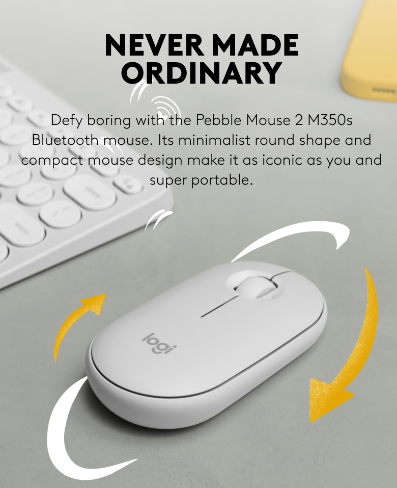 Jual Logitech Pebble 2 M350s Mouse Wireless Bluetooth Slim Silent Shopee Indonesia
