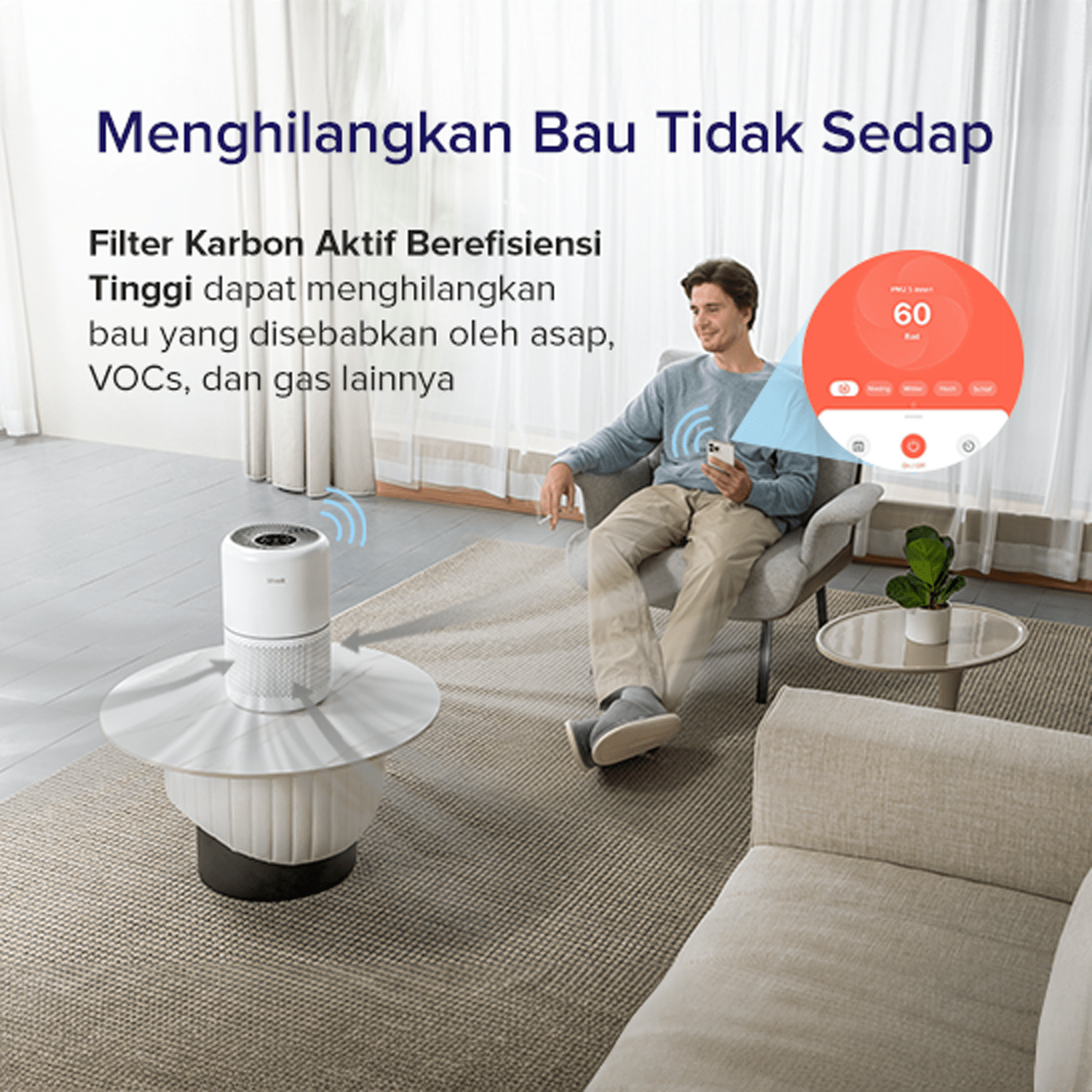 Jual Levoit Core 300S VeSync True HEPA H13 Air Purifier Smart Wifi Original | Shopee Indonesia