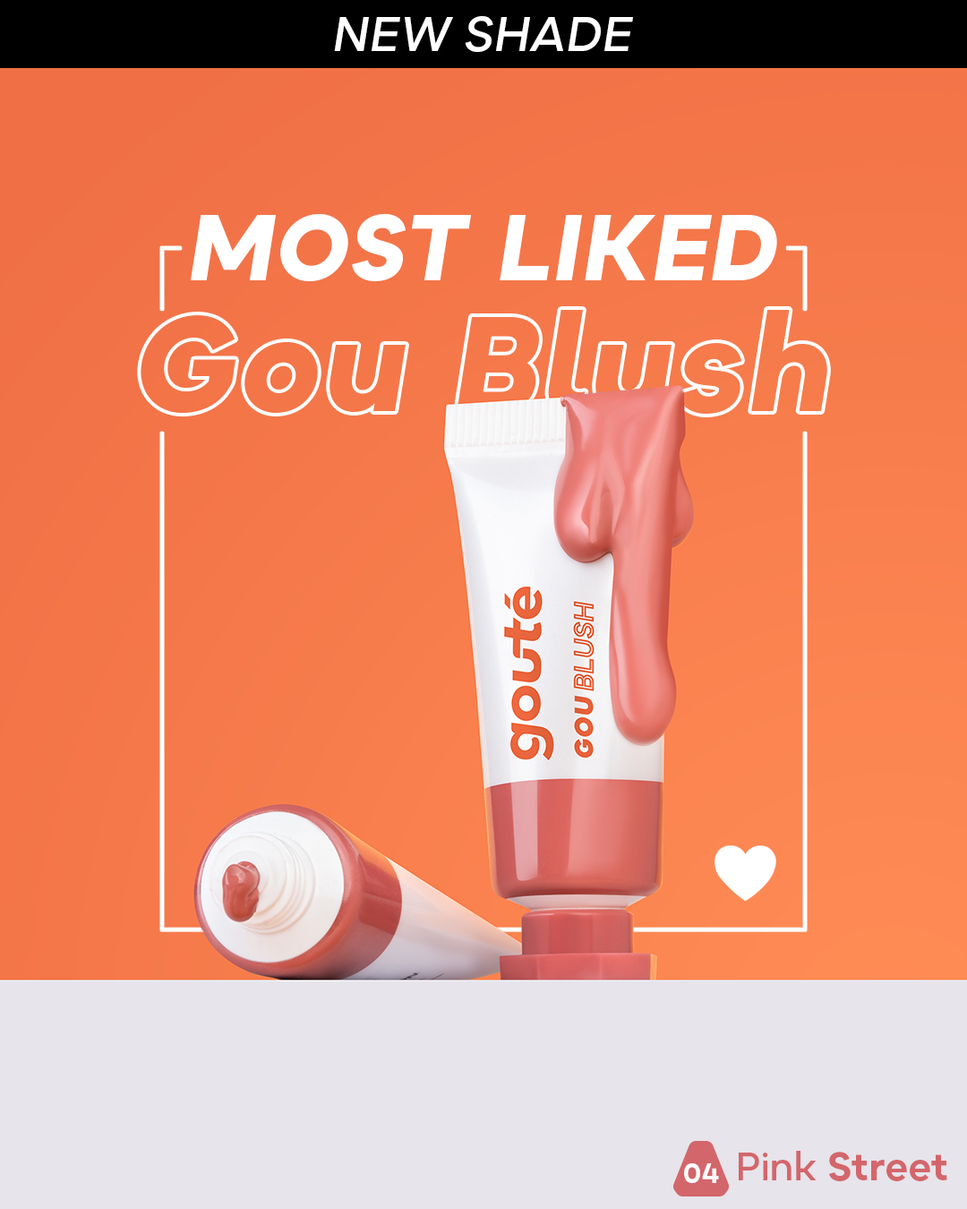 Jual Goute Goublush Cream Blush for Cheek, Lip, Eye Shadow All in One ...