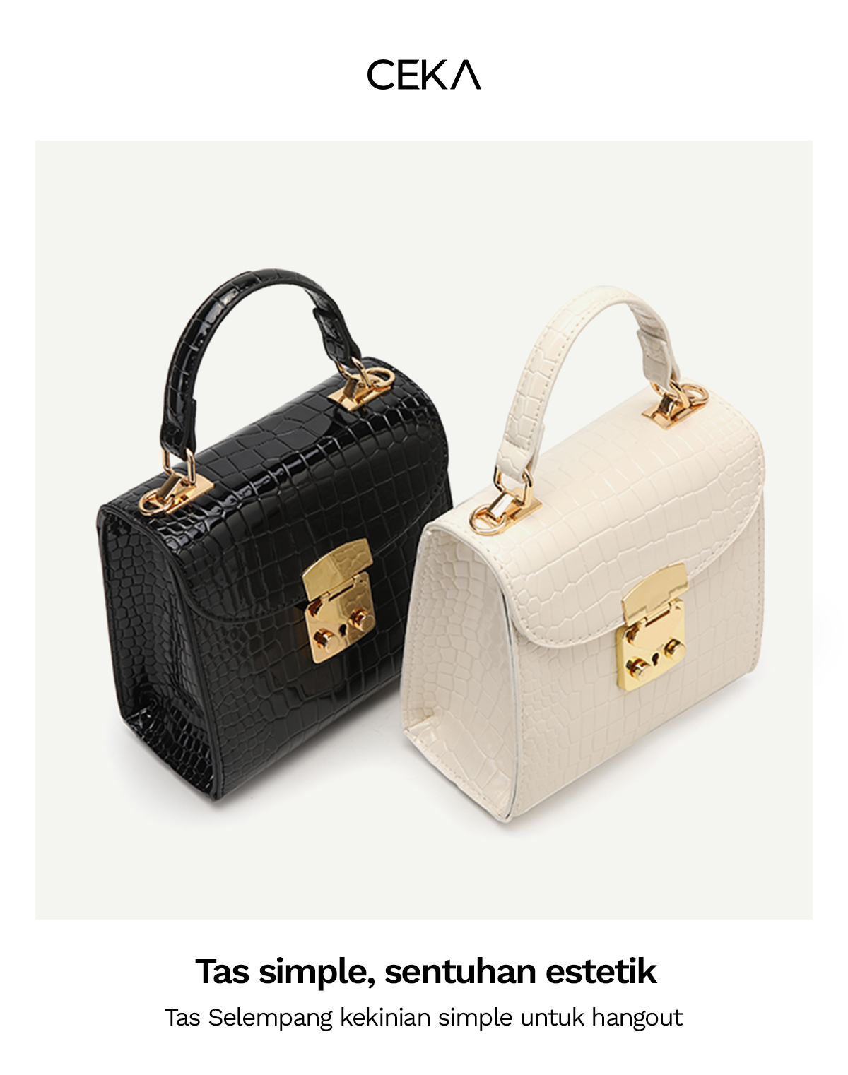 Jual [BUY 1 GET 3] CEKA Sling Bag Tas Wanita Tas Selempang Cewek ...