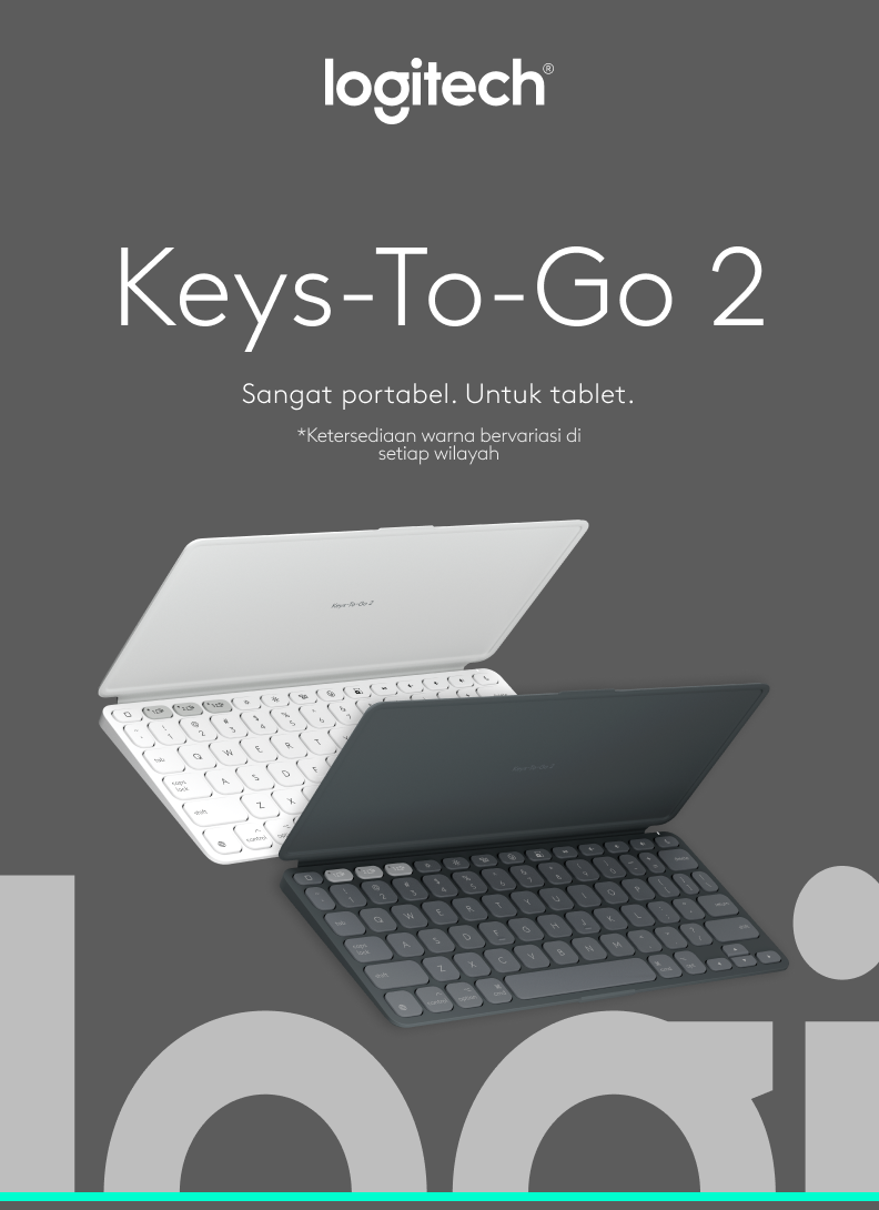 Jual Logitech Keys-To-Go 2 Keyboard Bluetooth, Wireless (Nirkabel ...