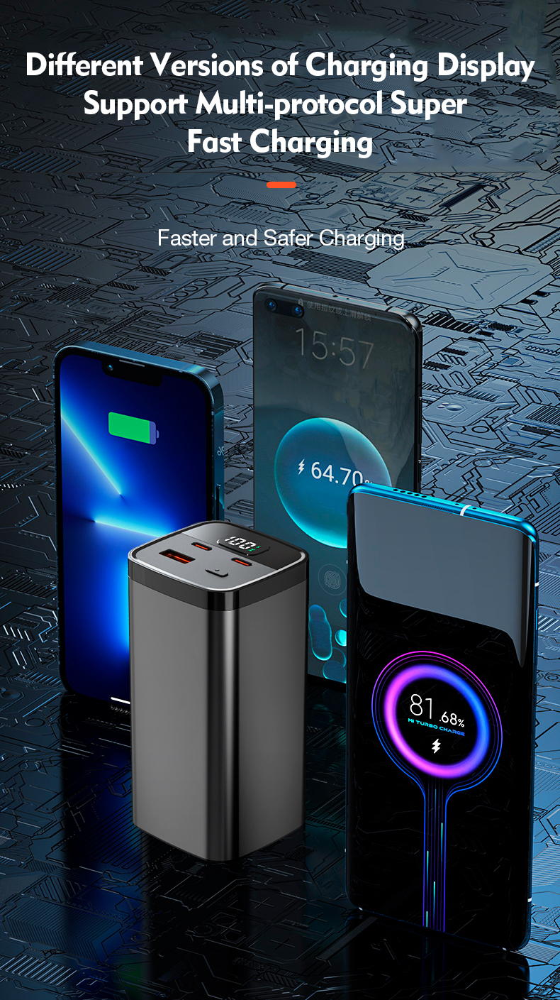 Jual EYD 65W Powerbank 20000mAh/PD3.0 Super Fast Charging Laptop Power ...