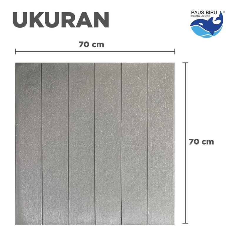 Jual Paus Biru - Wallpaper Dinding Sticker Foam 3D Motif Kayu Polos ...