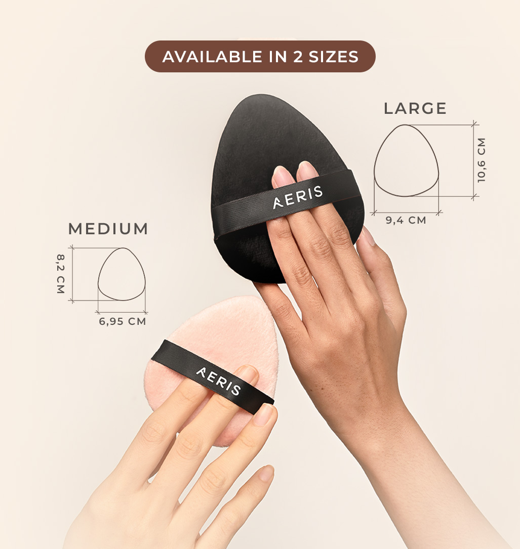 Jual Aeris Beauté Triple Duty Powder Puff | Spons Make Up Multifungsi ...