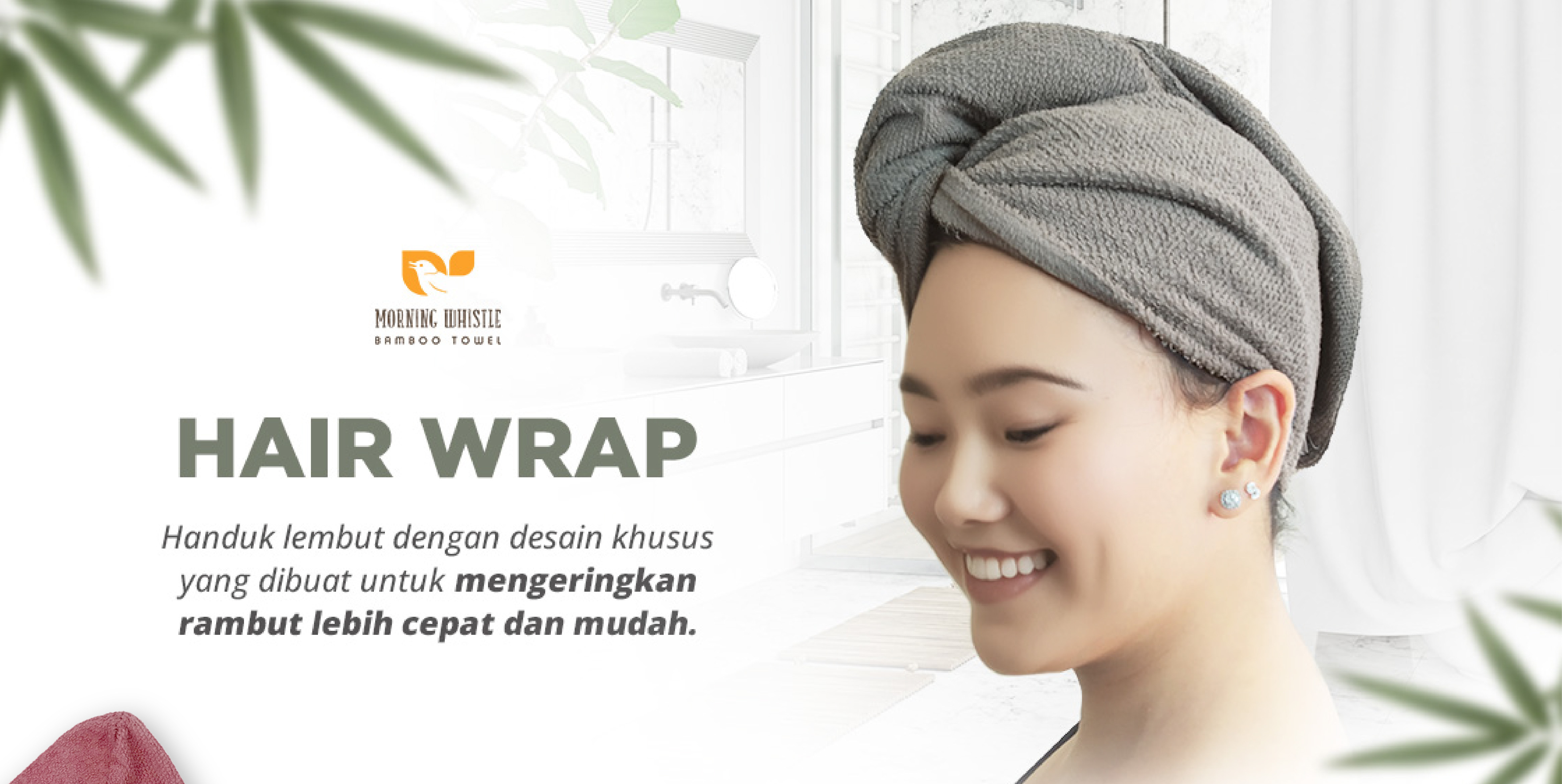 Jual Handuk Rambut Morning Whistle by Terry Palmer / Handuk Kepala ...