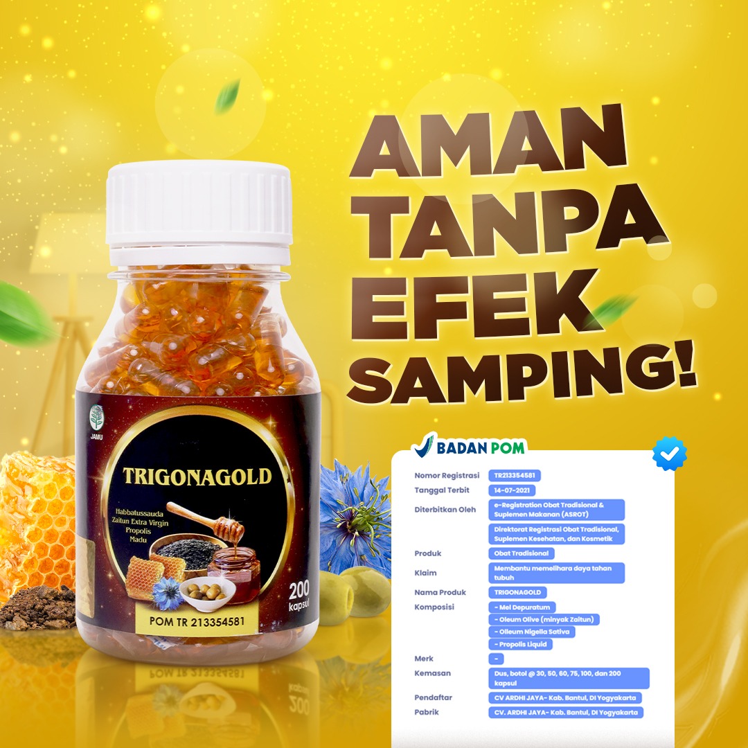 Jual TRIGONA GOLD - Habbatussauda Extra Propolis Plus Zaitun Madu Isi ...