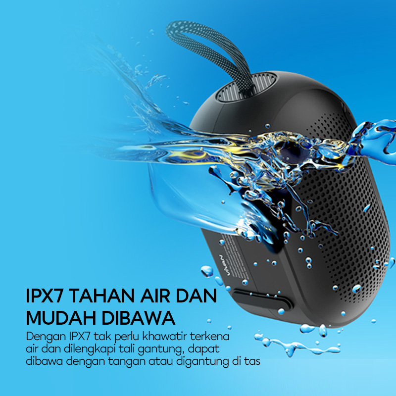 Jual VIVAN Speaker VS17 | Bluetooth 5.3 | Waterproof IPX7 | RGB Light ...