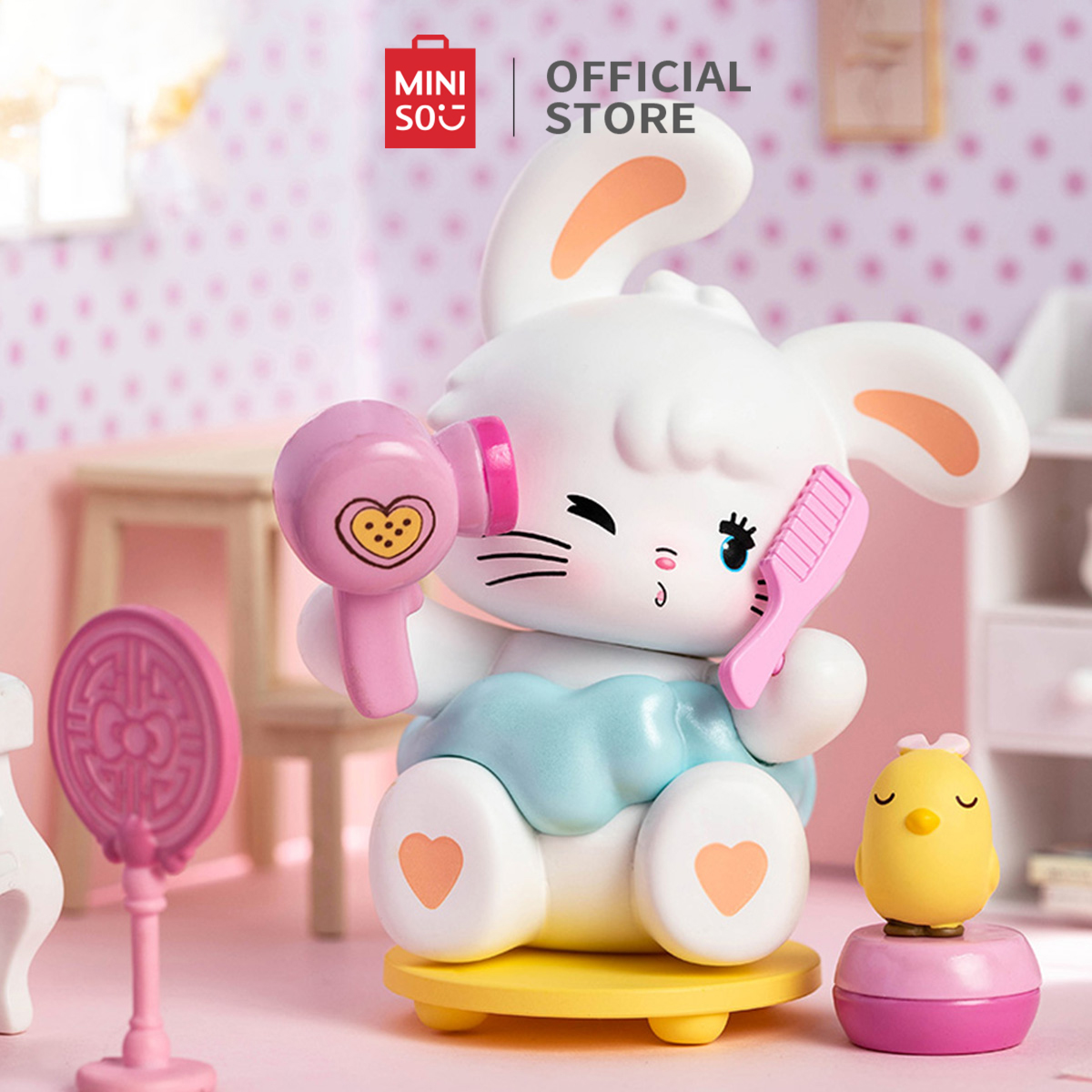 Jual Miniso Blind Box Kotak Buta Mikko At Home Series Blind Box Figure Model Ornamen Kotak Buta ...