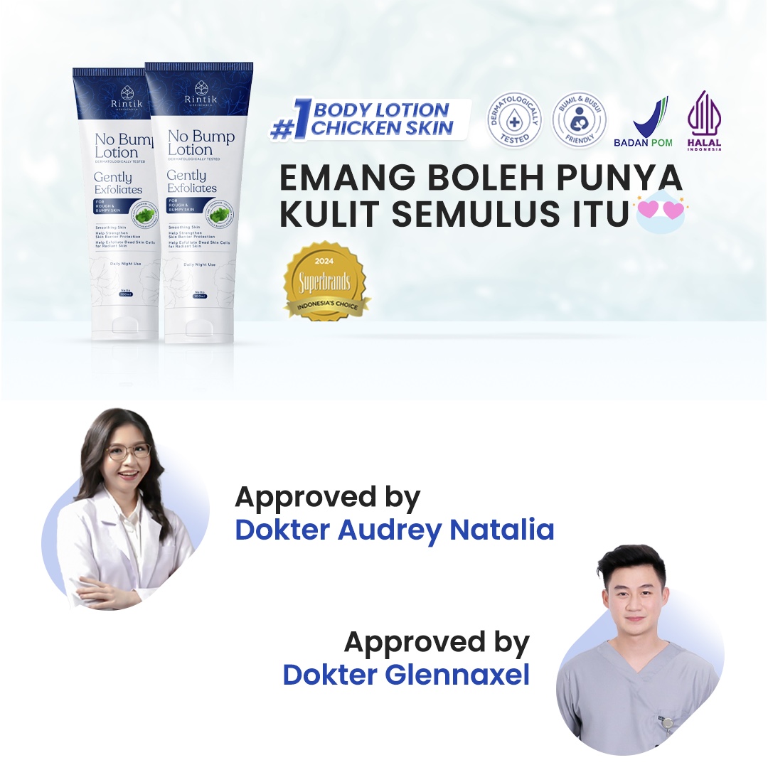 Jual Rintik Skincare - Travel Size No Bump Lotion/Lotion Tubuh Kulit ...