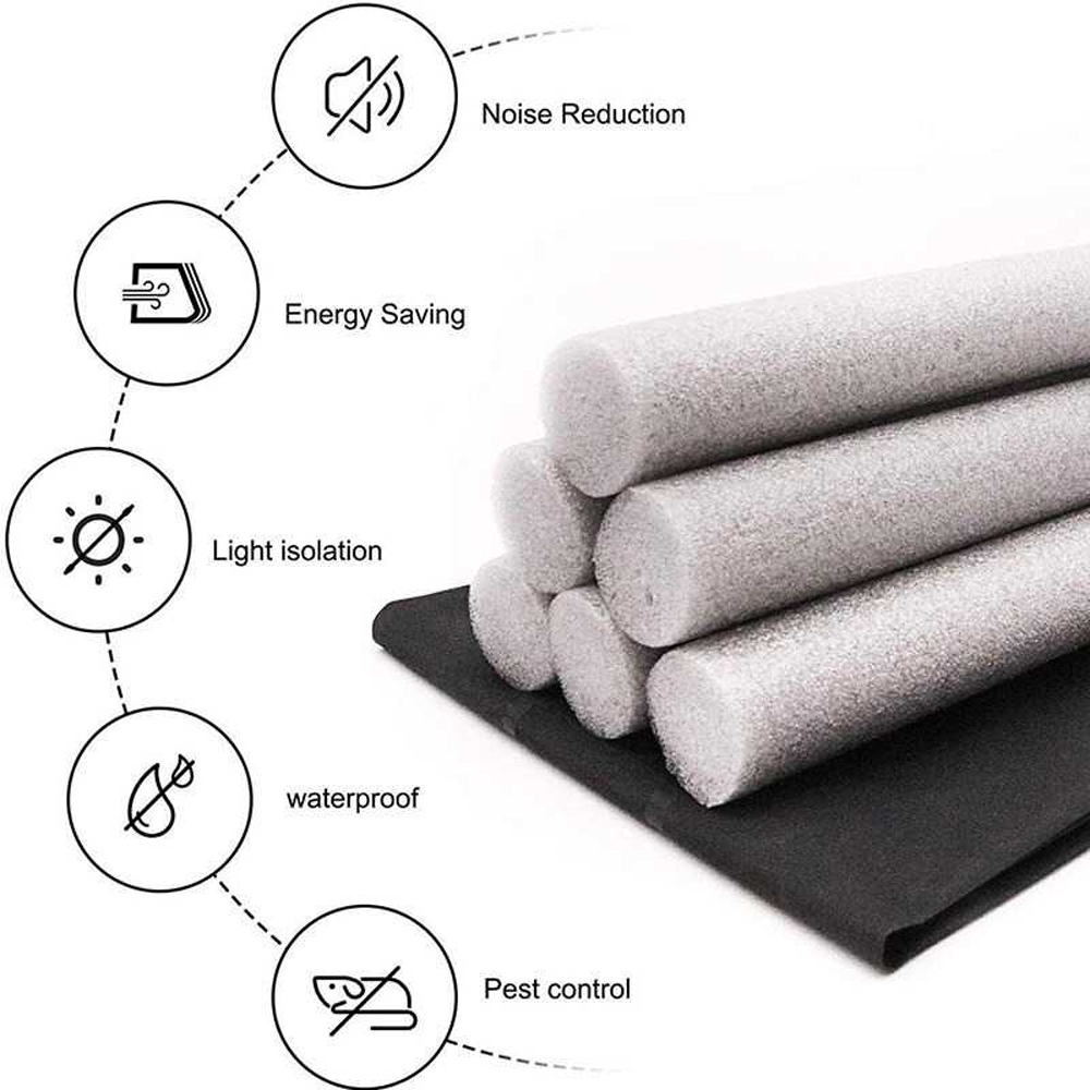 Jual Paus Biru - Busa Penutup Celah Bawah Pintu Bawah Penghalang Debu ...