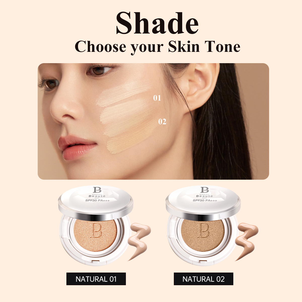 Jual PREMIERE BEAUTE [DAPAT 2] SUNSCREEN CUSHION SPF 30 PA+++ [Buy 1 ...