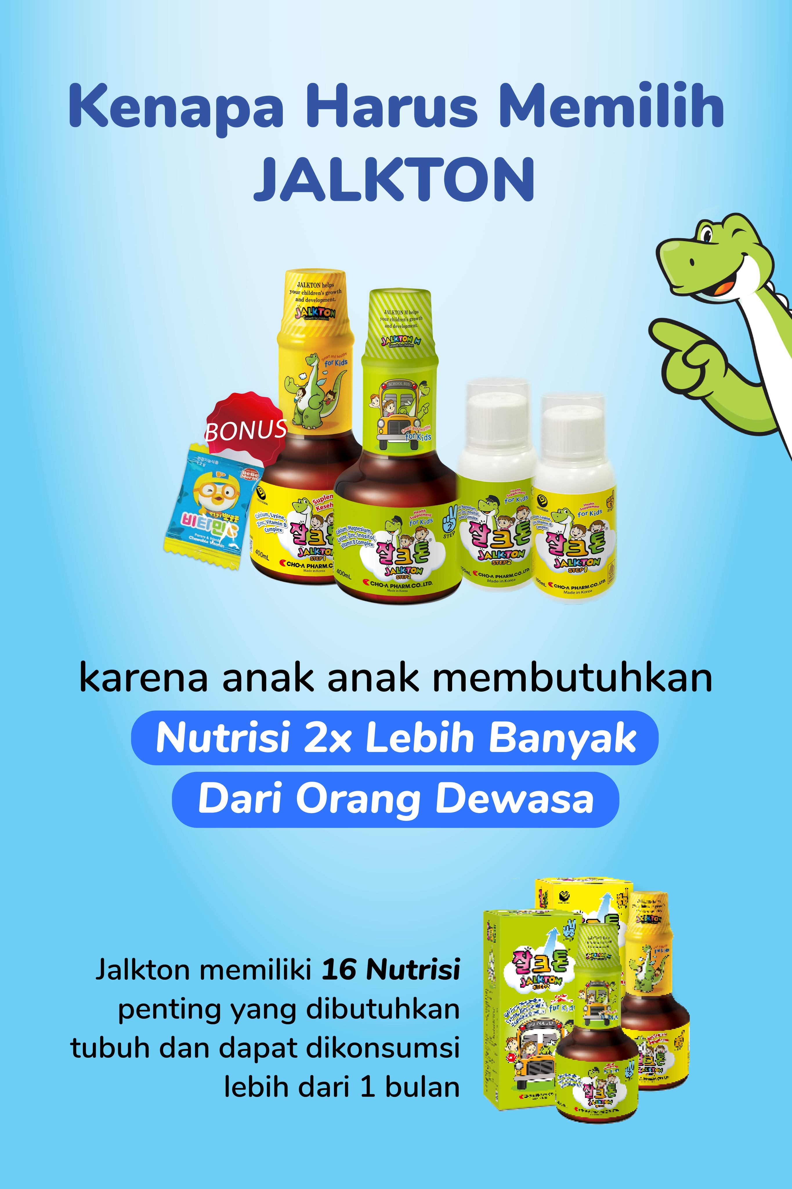 Jual Jalkton - Suplemen Tumbuh kembang / Peninggi Badan Sirup Anak ...