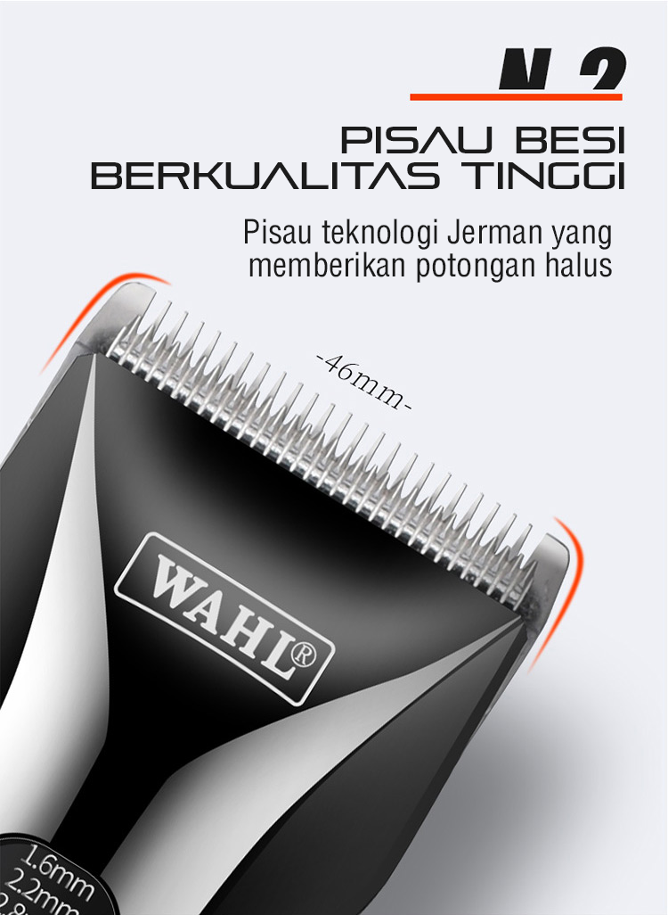 Jual Wahl Versa Cordless Clipper – 2228 Alat Cukur Rambut Profesional ...