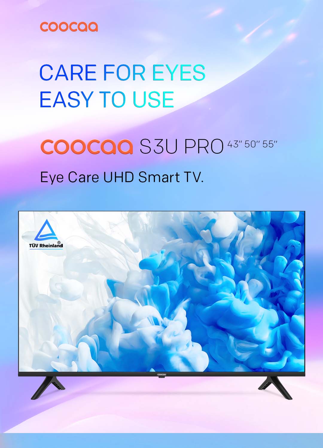 Jual COOCAA 55 inch Smart TV - Digital TV - 4K - UHD - Dolby Audio ...