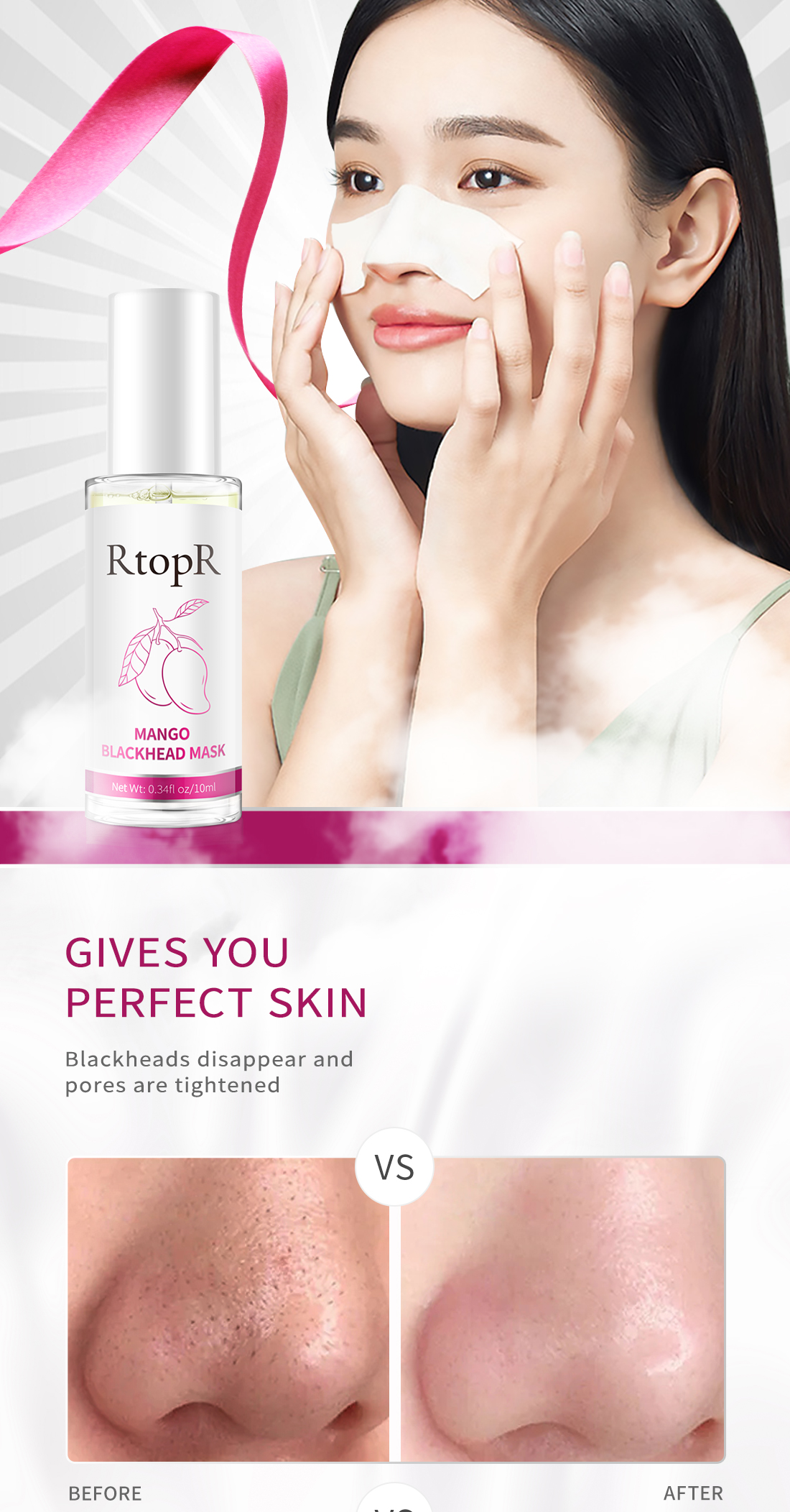 Jual RtopR Mangga Penghilang Komedo Masker Membersihkan Pori-pori ...