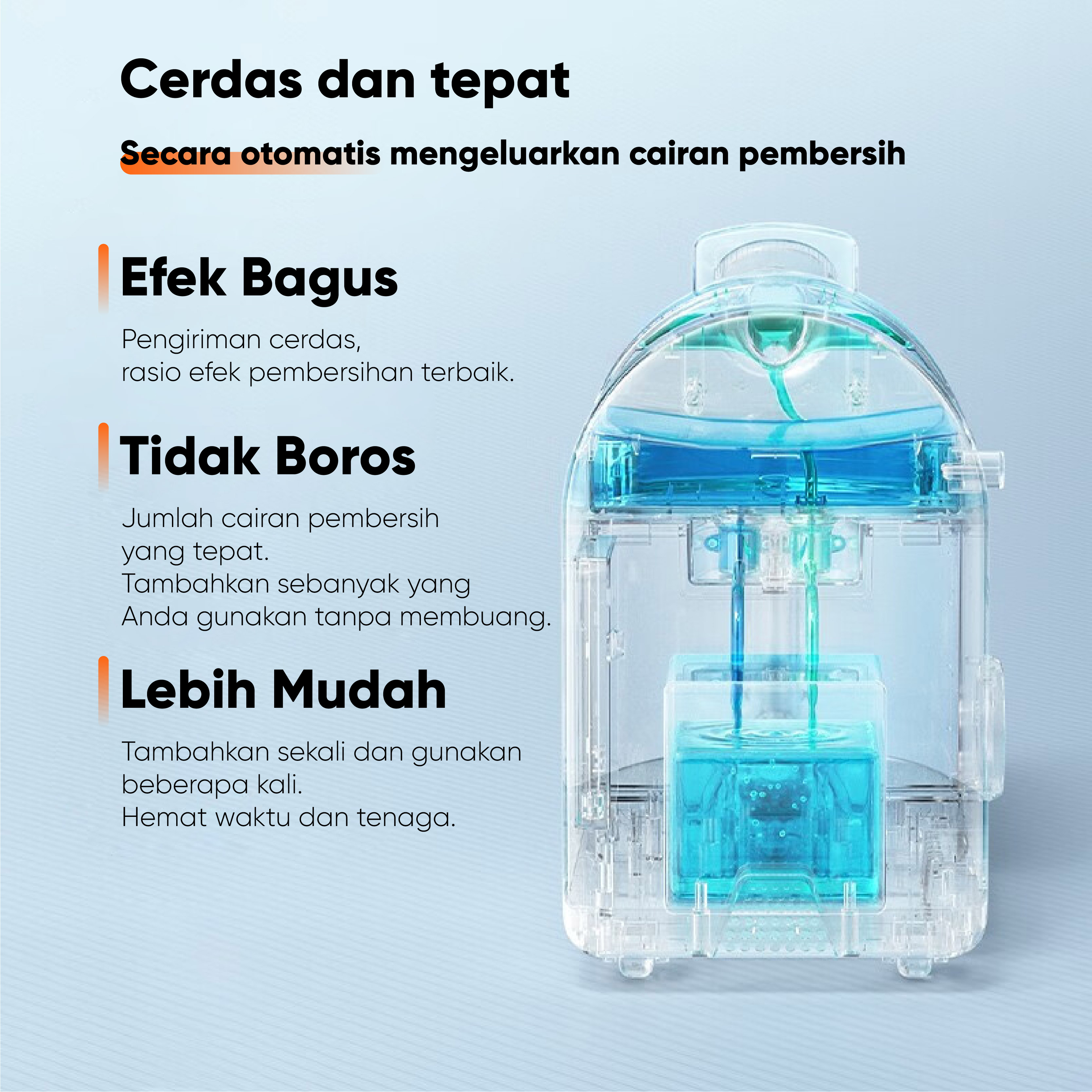Jual Uwant B200 Suction Wet Vacuum Cleaner 12Kpa Steam Spot Cleaner ...