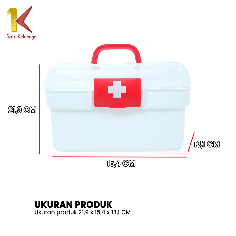 Jual Satu Keluarga Kotak P3K First Aid C832 Medicine Box Organizer ...