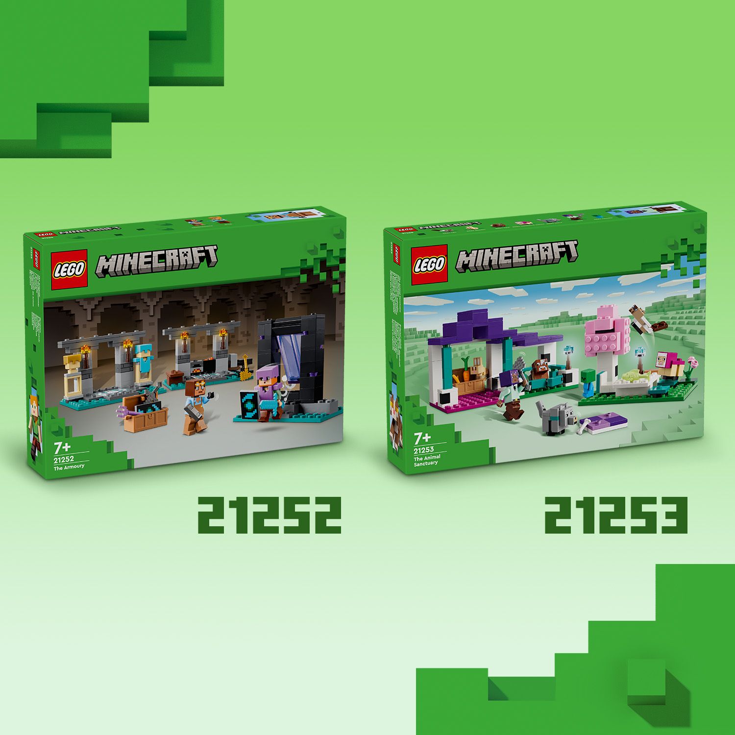 Jual LEGO Minecraft 21252 The Armoury Building Adventure (203 Pieces ...