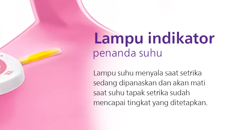 Jual Setrika Philips Diva GC122/47 Pink - Setrikaan promo murah, Tapak Strika Anti Lengket ...