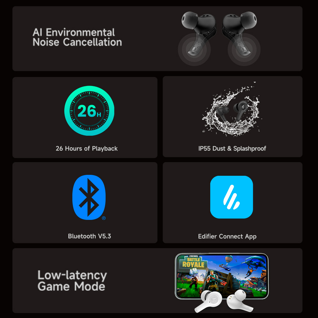 Jual Edifier X5 Lite True Wireless In-Ear Earphones | Shopee Indonesia