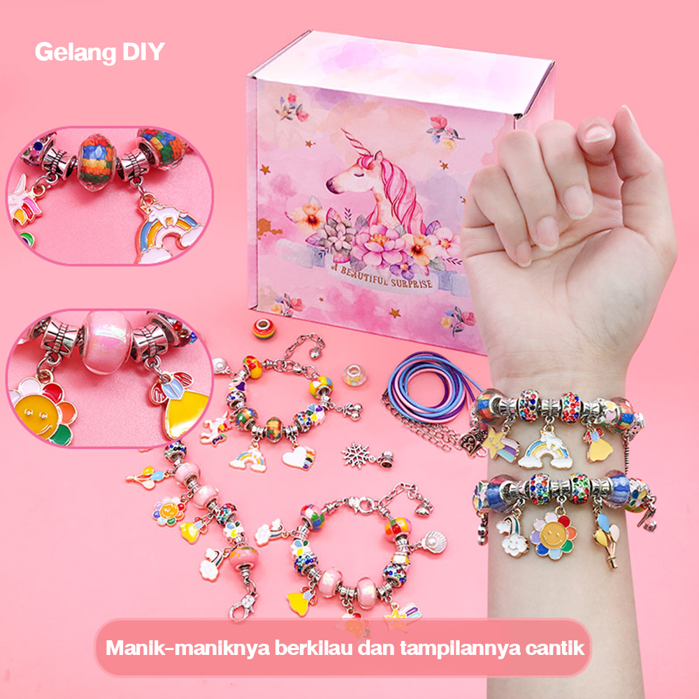 Jual Tatajoy Gelang DIY Gelang Anak Set DIY Bracelet Accessories DIY ...