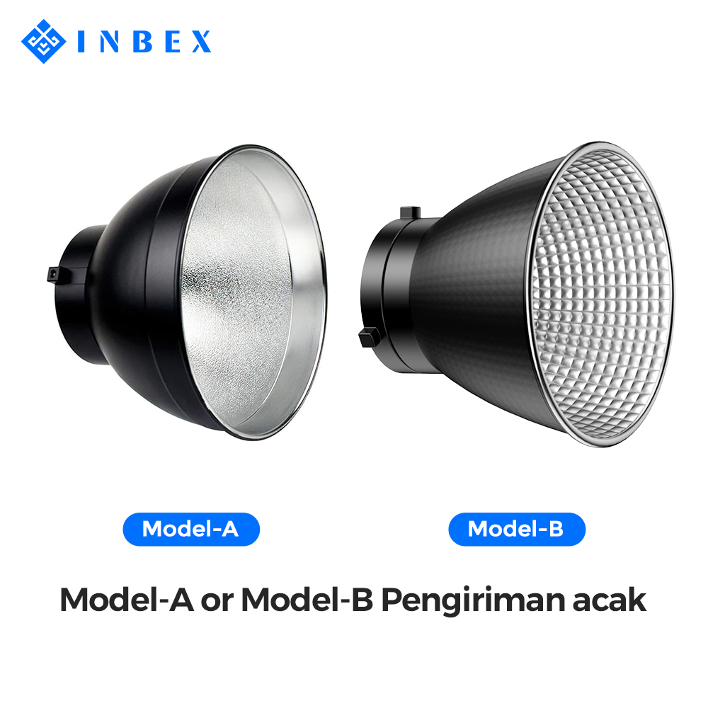 Jual INBEX Light Reflector Standard Bowens Mout Reflector Kap lampu ...