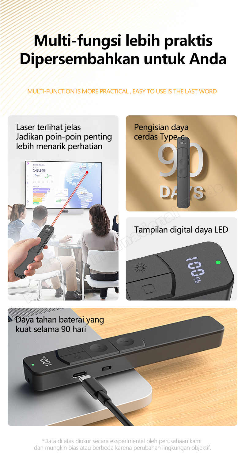 Jual YLV Laser Pointer Presentasi Wireless PPT Presenter USB ...