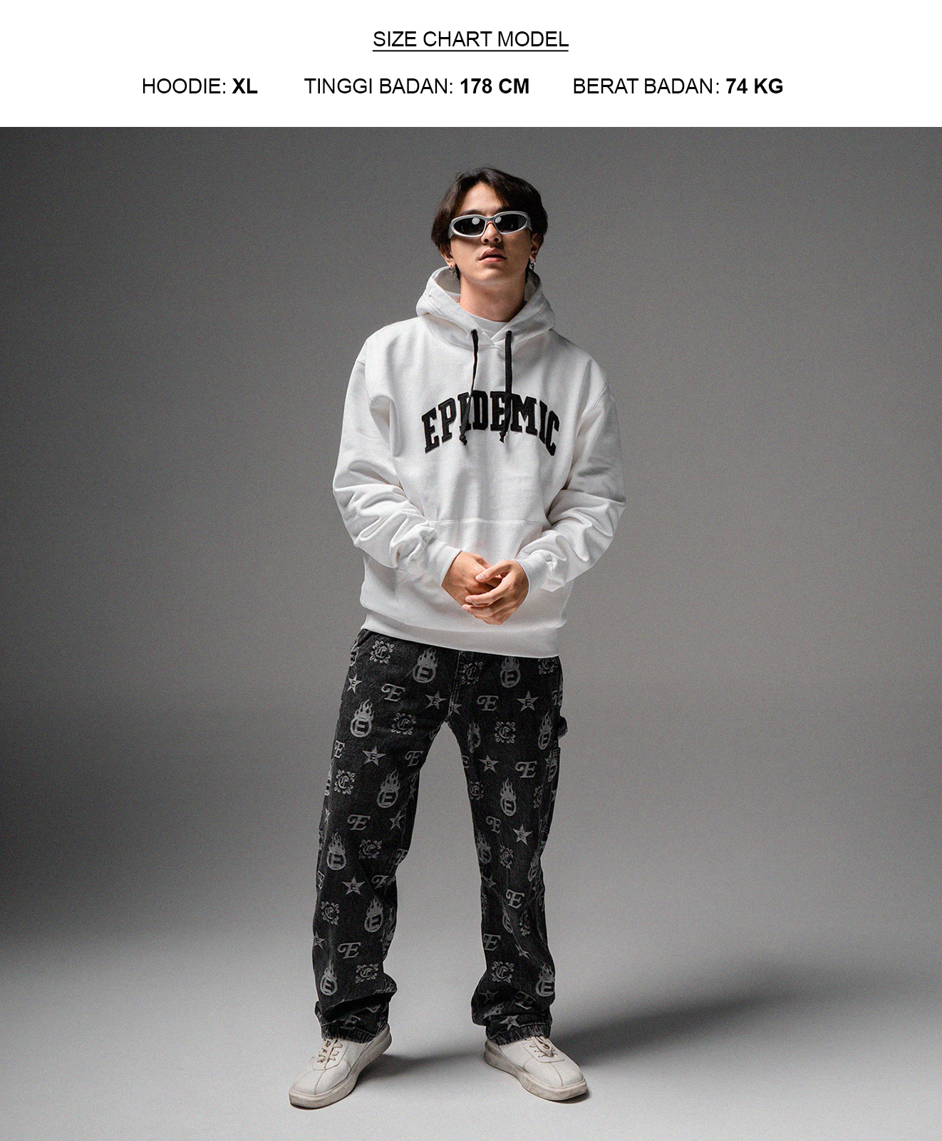 Jual Epidemic Pullover Hoodie 330 Gsm Together | Shopee Indonesia