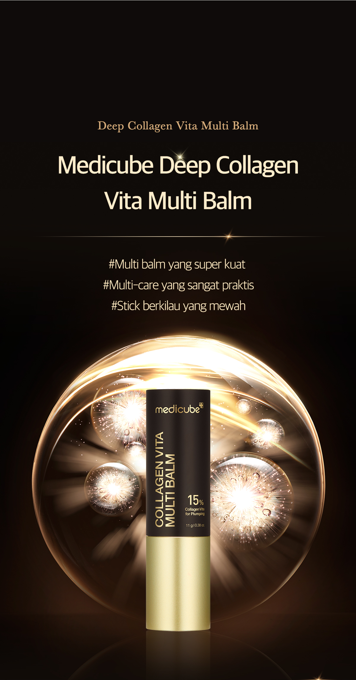 Jual MEDICUBE Deep Collagen Vita Multi Balm | Serum Stick (11gr ...