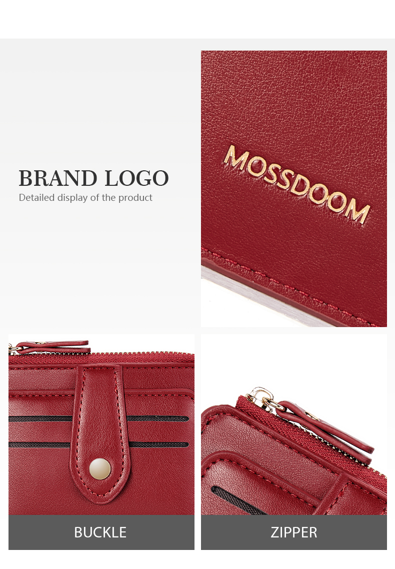 Jual MOSSDOOM Nora Card Holder Dompet Mini Wanita | Shopee Indonesia