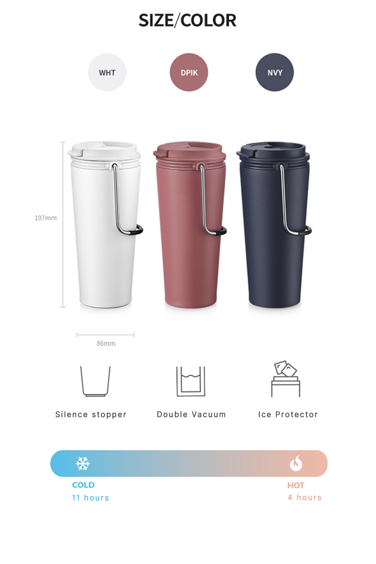 Jual LocknLock Bucket Tumbler Air Minum 540ml - LHC4269 | Shopee Indonesia