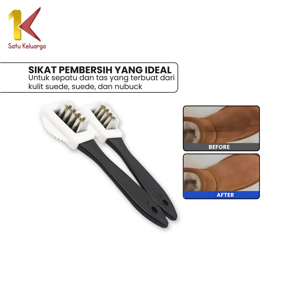 Jual Satu Keluarga Sikat Sepatu Suede 4IN1 Multifungsi C1056 Suede ...